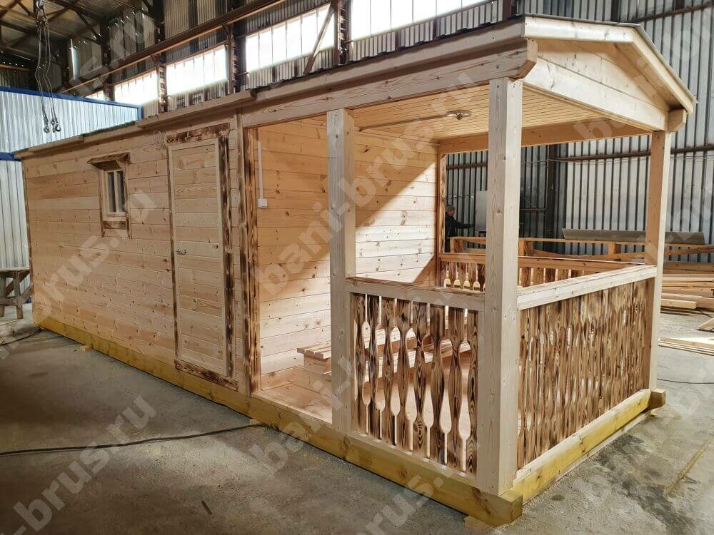 Hamam ve sauna inşaatı Bani-brus.ru, Pestovo, foto