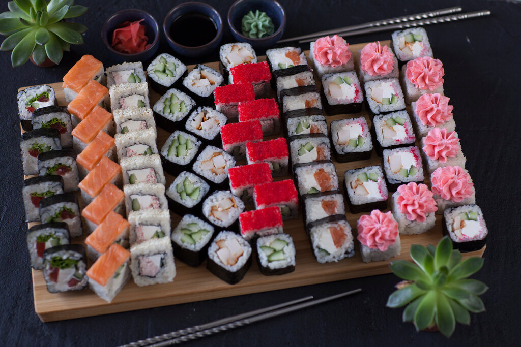 Suşi restoranı Makitoria, Novosibirsk, foto