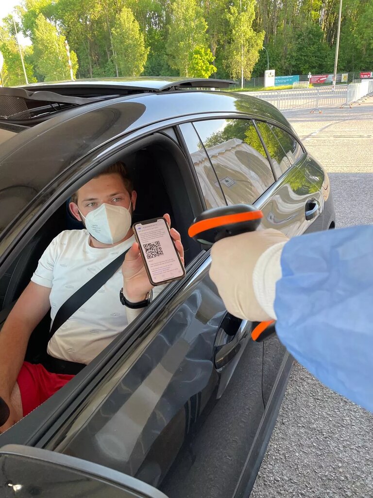 Tanı merkezleri Testzentrum Sindelfingen - Pcr und Schnelltest Drive-in, Baden‑Wurttemberg, foto