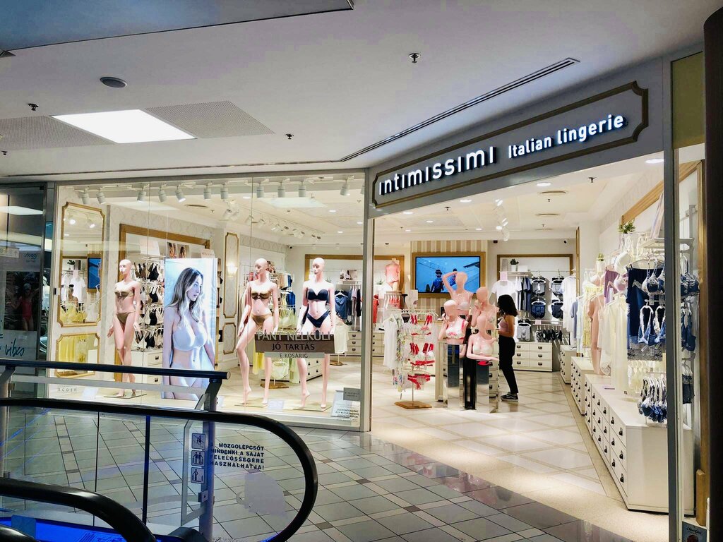 Giyim mağazası Intimissimi, Budapeşte, foto