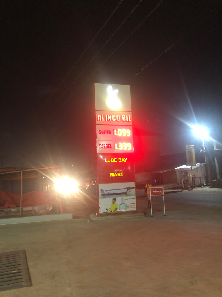 Benzin istasyonu Alinci oil, Dünya, foto