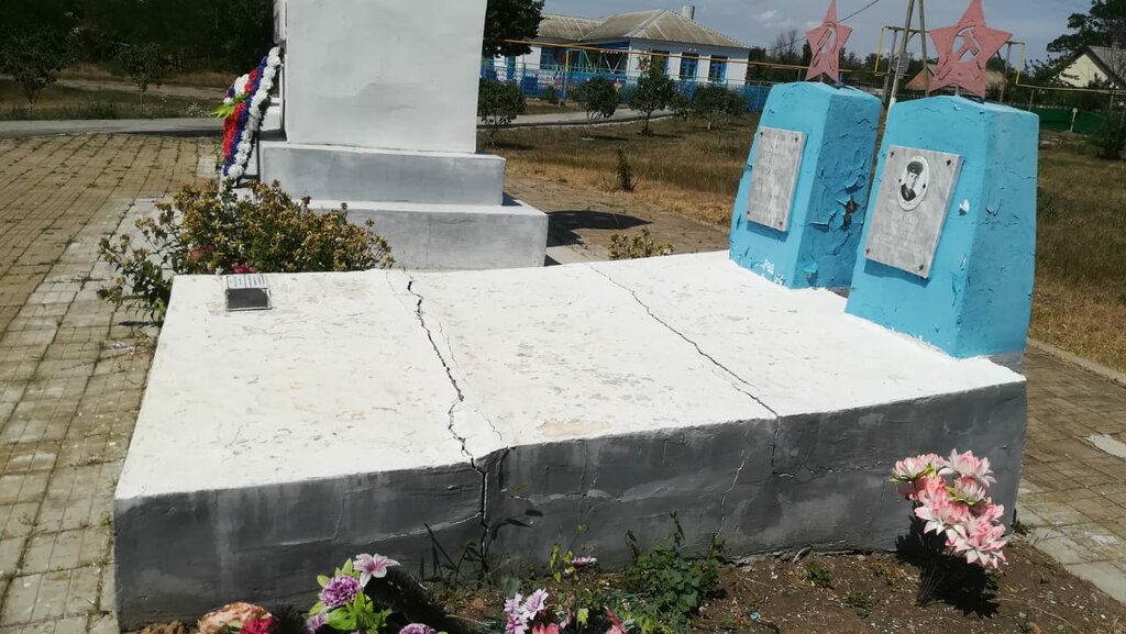 Anıt, heykel Погибшим за власть Советов в годы Гражданской войны, Krasnodarski krayı, foto