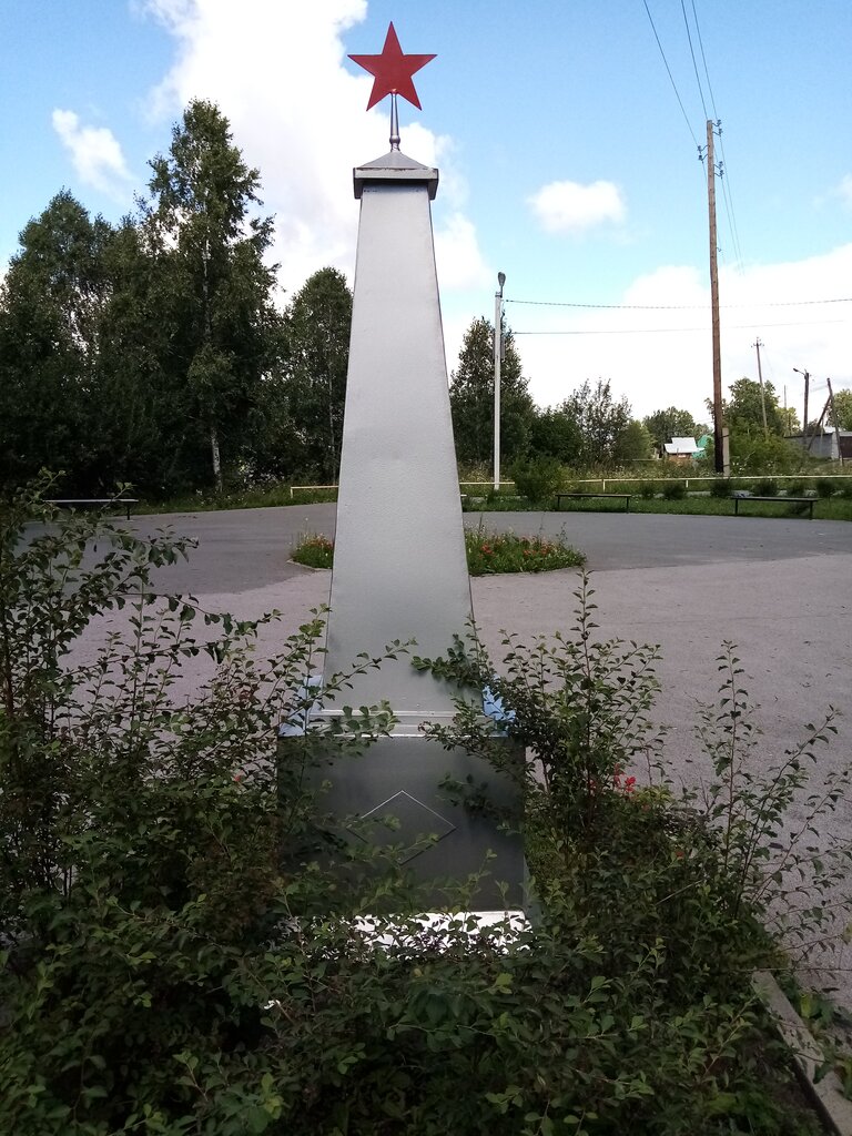 Anıt, heykel Герою Гражданской войны Иванишко Ивану Ивановичу, Novosibirskaya oblastı, foto