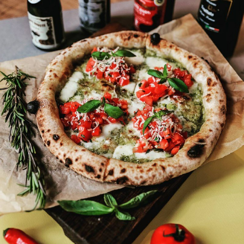 Pizzacılar Grizzly Pizza, Moskova, foto