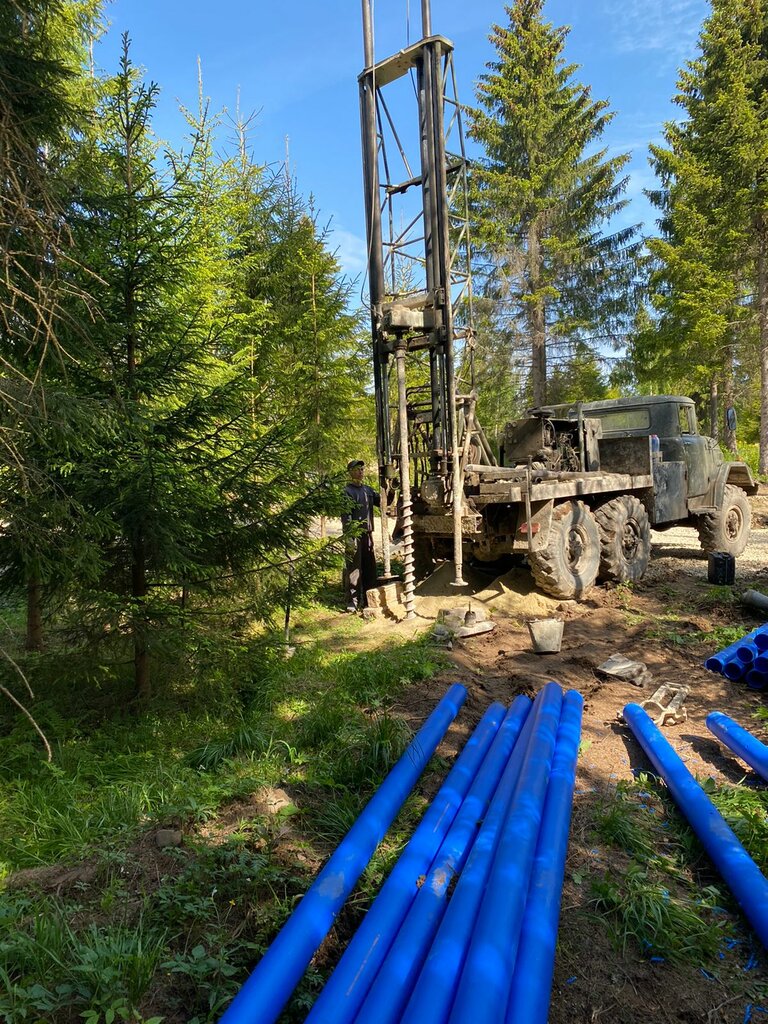 Sondaj çalışmaları Бурение Скважин, Krasnoye Selo, foto