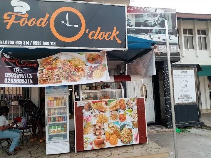 Fast food Food O'clock, Kumasi, foto