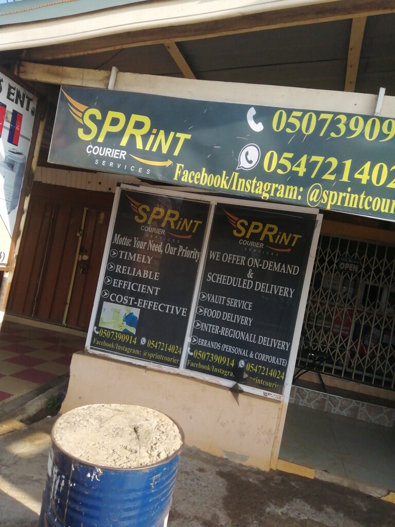 Kurye hizmetleri Sprint, Dünya, foto