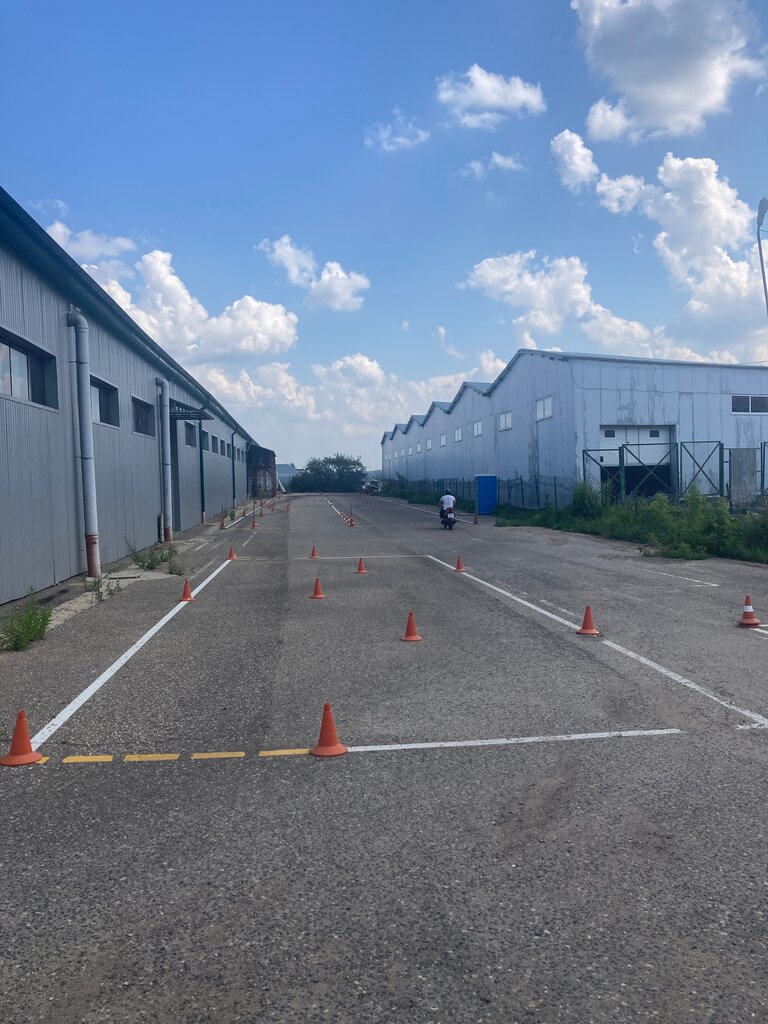 Ehliyet sınav alanı Driving training facility, Mojaysk, foto