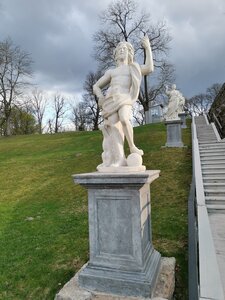 Юпитер (St. Petersburg, Peterhof, Nizhniy Park), park, sokak heykeli  Peterhof'tan