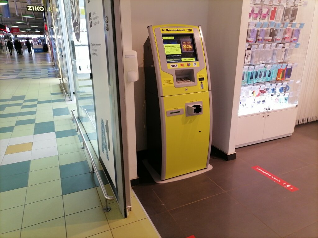 ATM'ler Priorbank, bankomat, Brest, foto