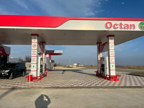 Benzin istasyonu Октан, Dağıstan, foto