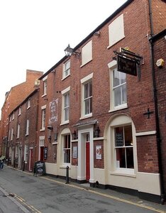 Hop & Friar (England, Shropshire County, Shrewsbury), bar  Shrewsbury'den
