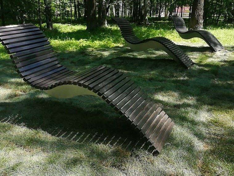 Tatil altyapısı Зона отдыха для принятия солнечных ванн, Stupino, foto