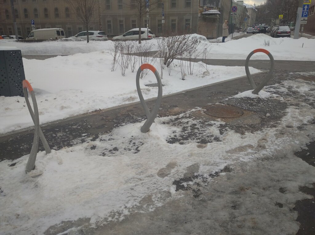 Bisiklet park yerleri Bicycle parking, Moskova, foto