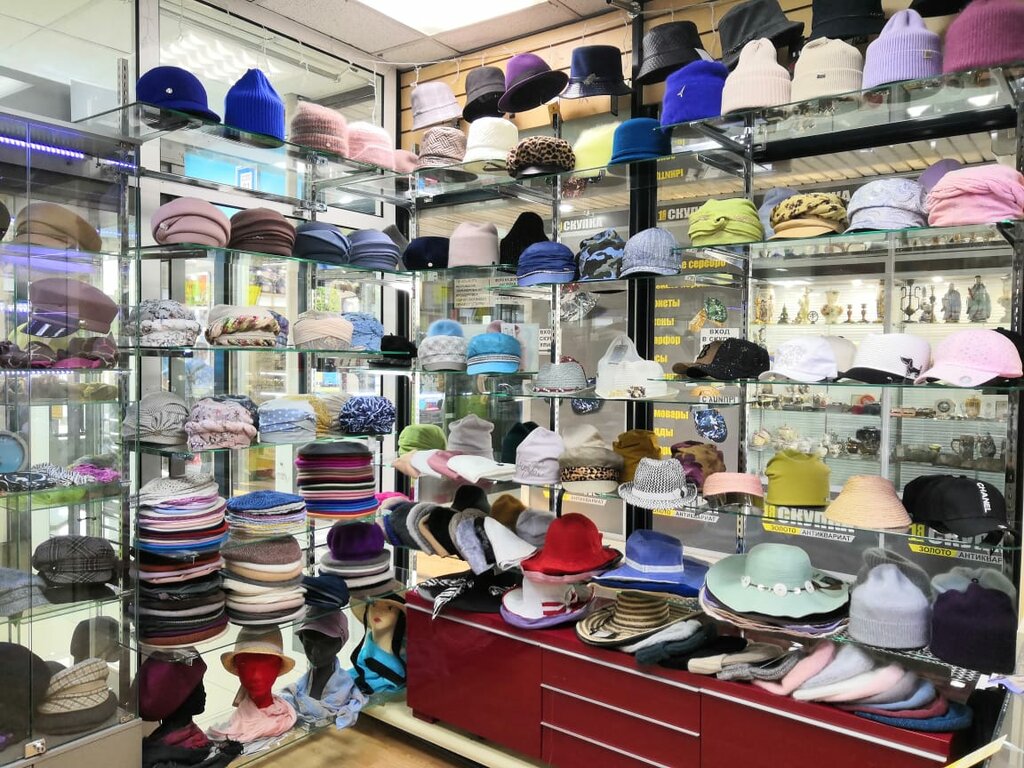 Şapka satan mağazalar Магазин шапок, Moskova, foto