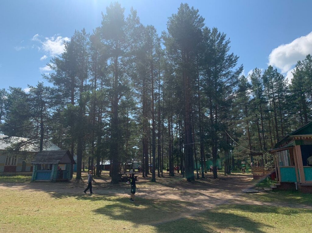 Yaz kampı Burevestnik Detsky Ozdorovitelno-Obrazovatelny Lager, Arhangelskaya oblastı, foto