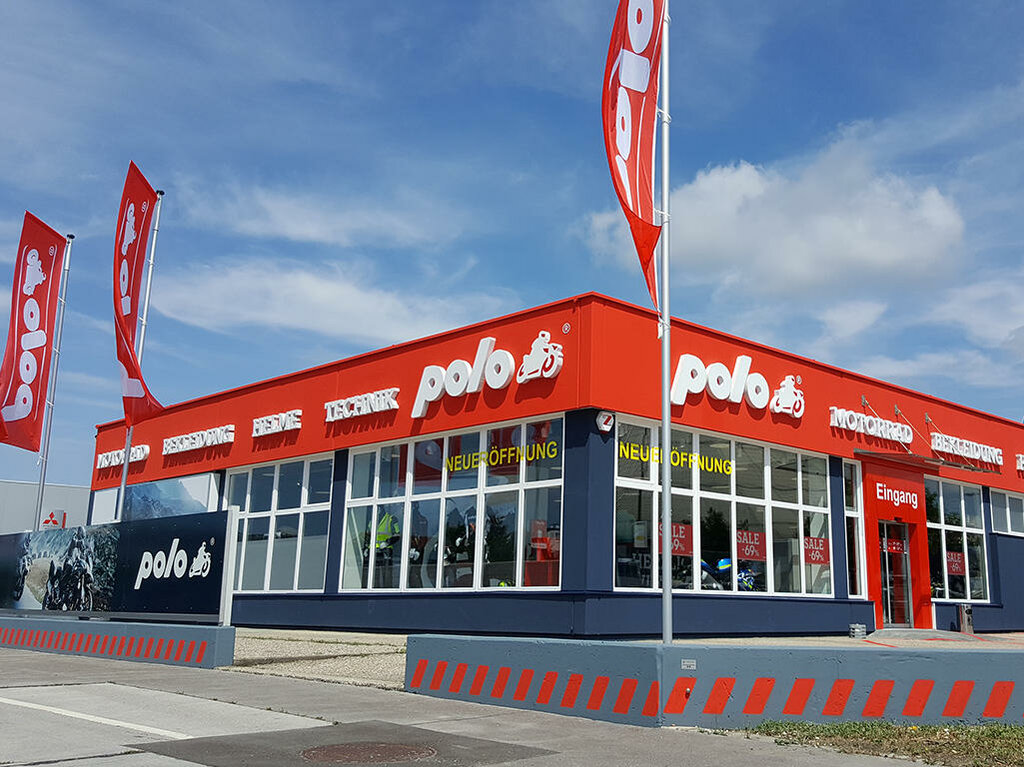 Motosiklet yedek parçaları Polo Motorrad Store Wien, Viyana, foto