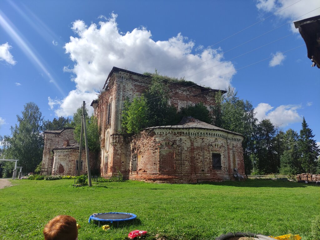 Ortodoks kiliseleri Church of the Life-Giving Trinity, Arhangelskaya oblastı, foto