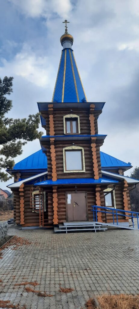 Ortodoks kiliseleri Церковь Владимирской иконы Божией Матери, Habarovski krayı, foto