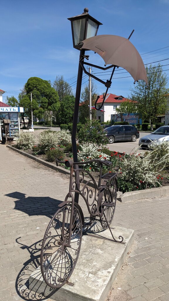 Dekorasyon ve süsleme, onur panosu Велосипед, Jyzdra, foto