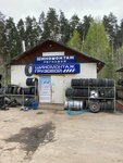 Шиномонтаж (Kirov Region, Sovetskiy rayon, Rodyginskoye selskoye poseleniye), oto lastik tamiri  Kirovskaya oblastından