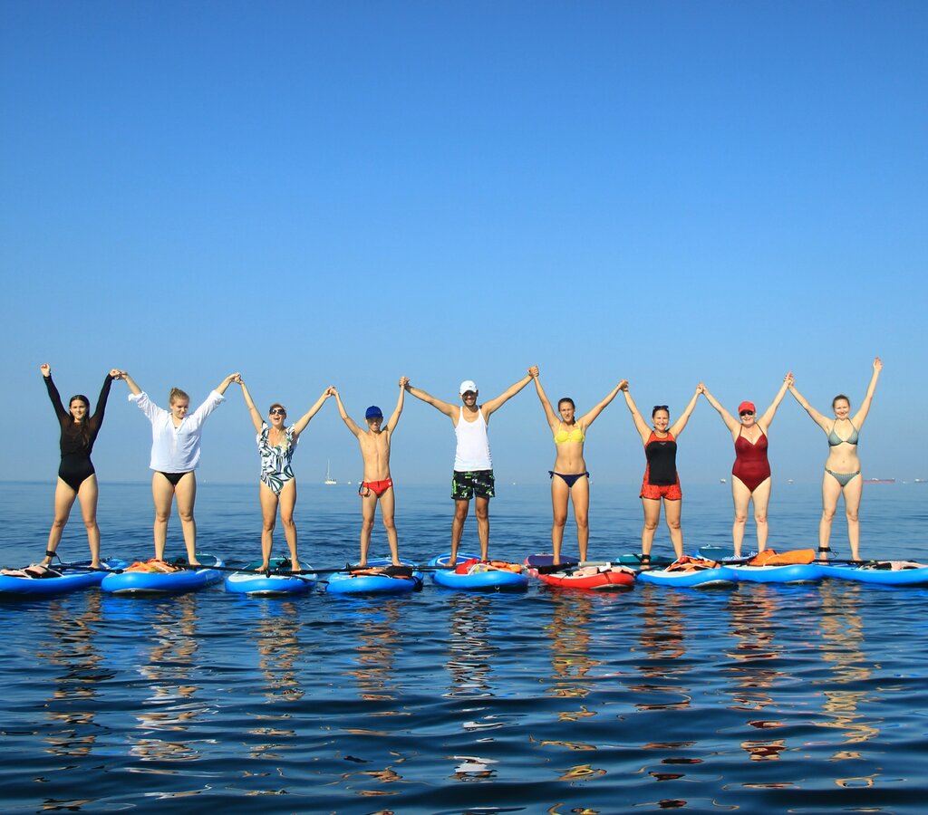 Kürek sörfü Go Sup, Gelencik, foto