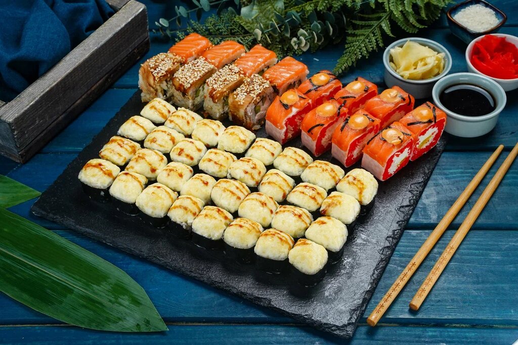 Hazır yemek teslim servisleri Sushi Tik-Tok, Moskova, foto