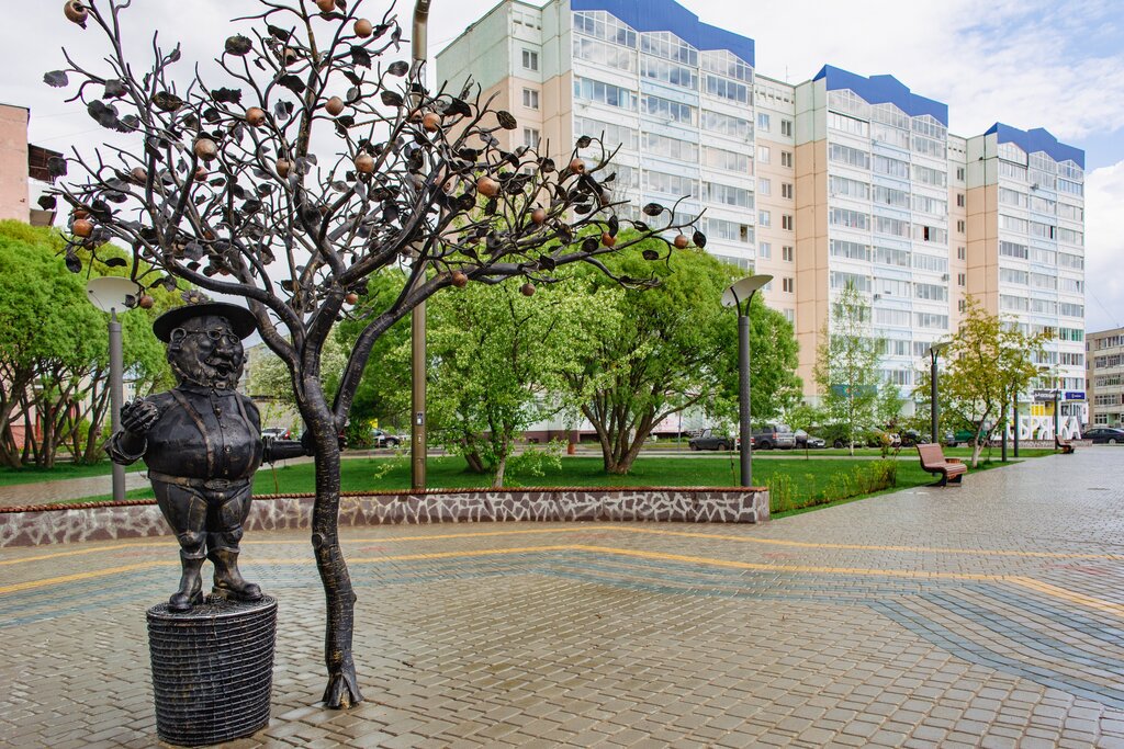 Kültür ve eğlence parkları Яблоневый сквер, Dobrianka, foto