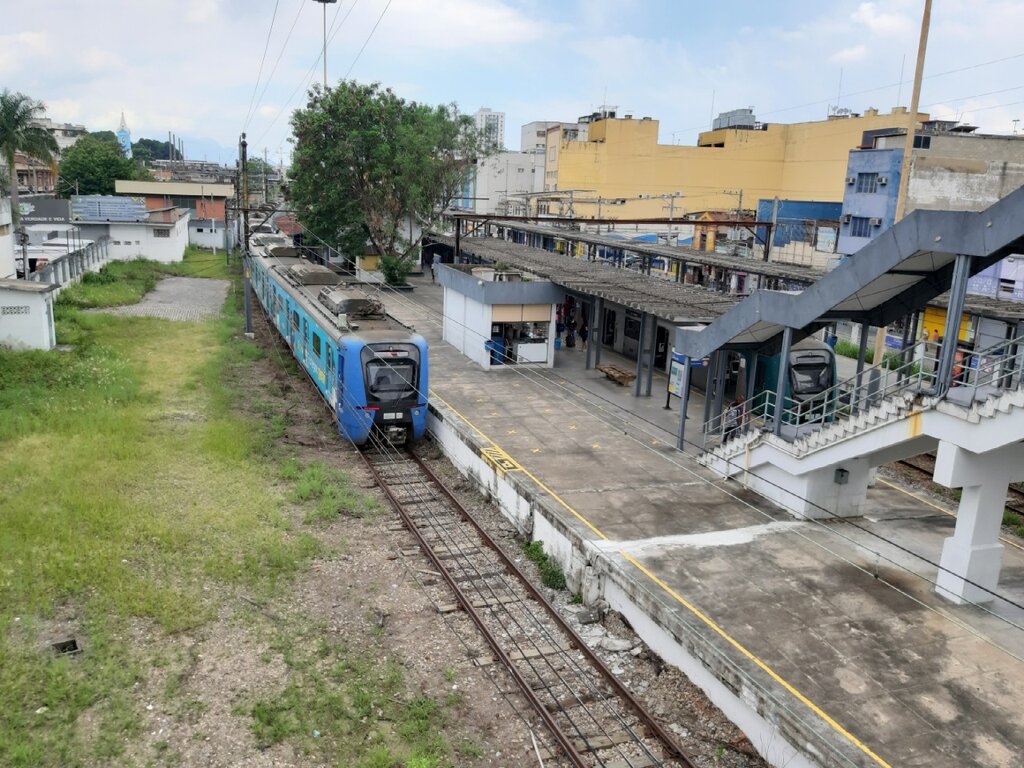 Tren istasyonu Nilópolis, Rio de Janeiro, foto