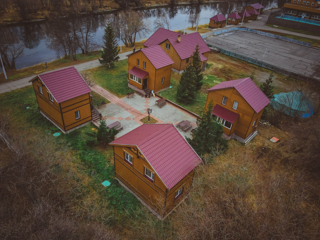 Resort oteller, tesisler Flamingo, Kamçatski krayı, foto