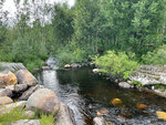 Spring, stream (Murmansk Region, ruchey Fadeyev), pınar, çay  Murmansk'tan