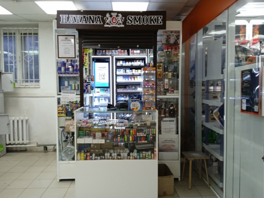 Tütün, sigara mağazaları Havana Smoke, Perm, foto