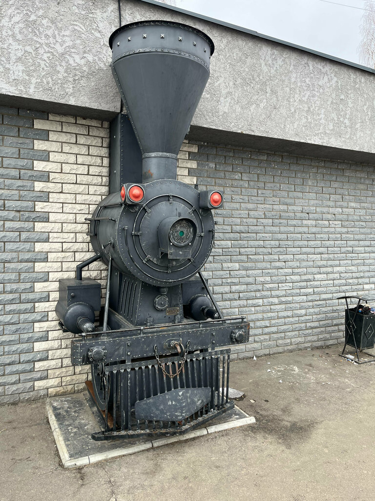 Dekorasyon ve süsleme, onur panosu Труба паровоза, Nijni Novgorod, foto