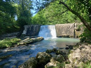 Waterfall (Autonomous Republic of Abkhazia, Gudautskiy munitsipalitet, reka Tskuara), şelale  Gudauta Bölgesi'nden