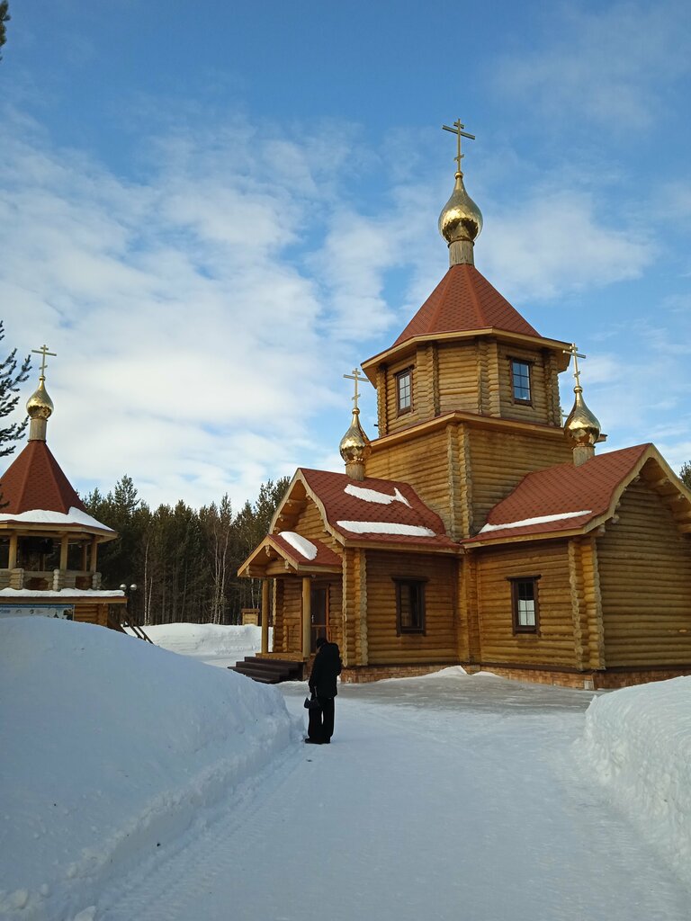 Ortodoks kiliseleri Церковь-часовня Сергия Радонежского, Yamal‑Nenets Özerk Bölgesi, foto