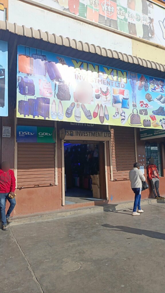 Giyim mağazası Xin-xin investment Ltd, Lusaka, foto