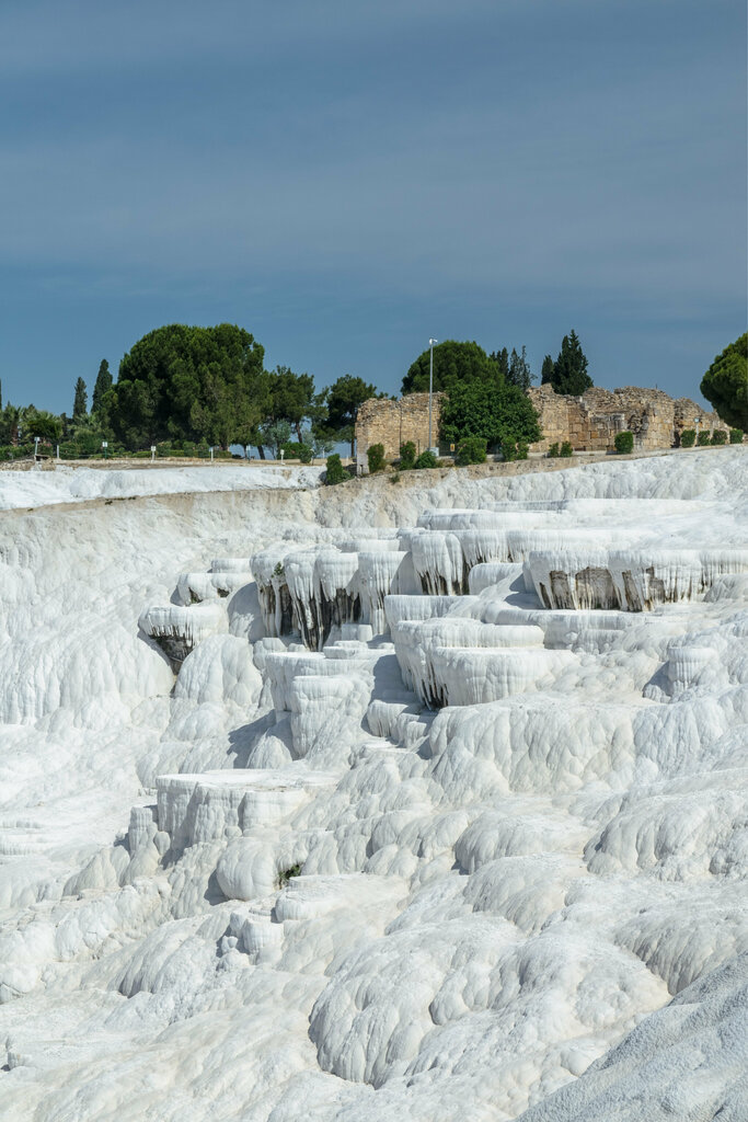 Doğa koruma alanı Pamukkale Natural Park, Denizli, foto