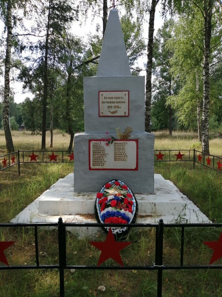 Anıt, heykel Воинам, павшим в годы Великой Отечественной войны, Vladimirskaya oblastı, foto