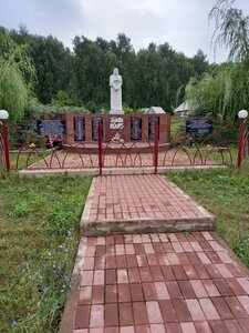 Мемориал Великой Отечественной войны (Republic of Bashkortostan, Tuymazinskiy rayon, Nikolayevskiy selsovet, derevnya Kandry-Tyumekeyevo), anıt, heykel  Başkurdistan'dan