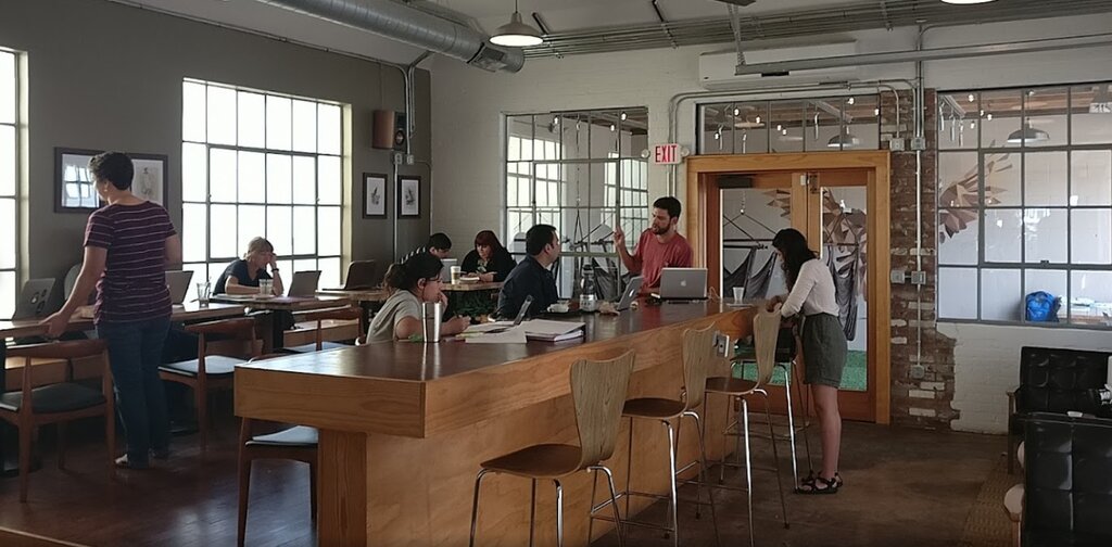 Kahve dükkanları K Brew, Knoxville, foto