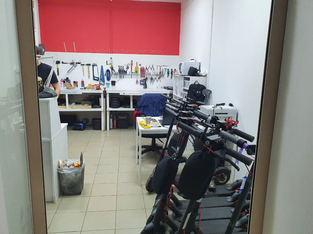 Kişisel elektrikli araç tamiri Fast-motion, Moskova, foto