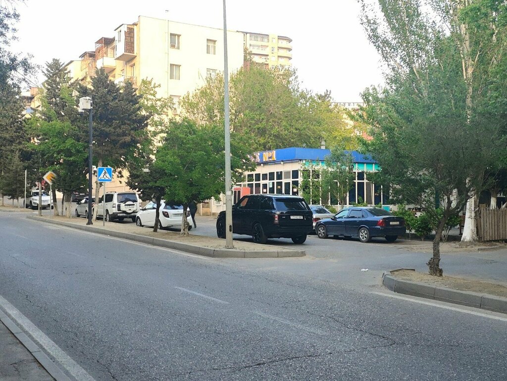 Kasap, şarküteri Ət dükanı, Bakü, foto