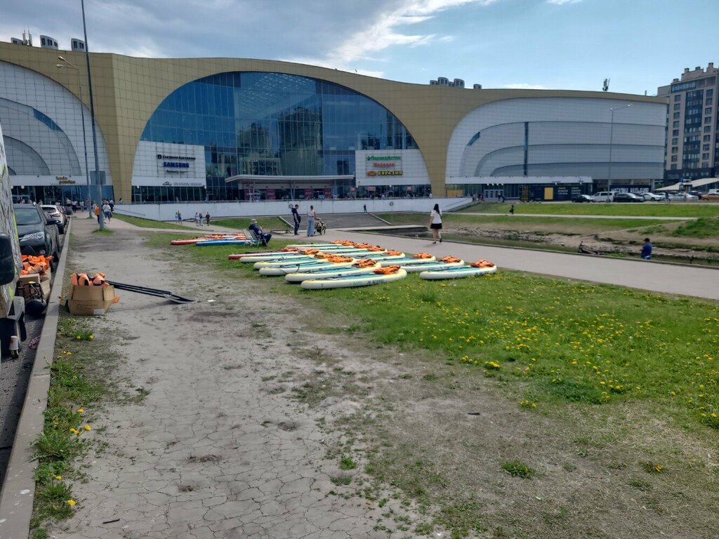 Kürek sörfü Get Sup Bravo, Saint‑Petersburg, foto