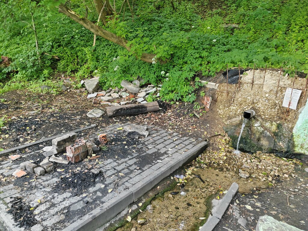 Pınar, çay Spring, stream, Moskova, foto