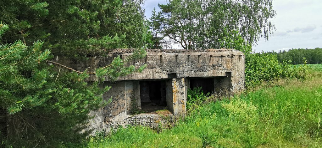 Turistik yerler Артиллерийский ДОТ Линии Сталина, Minskaya oblastı, foto