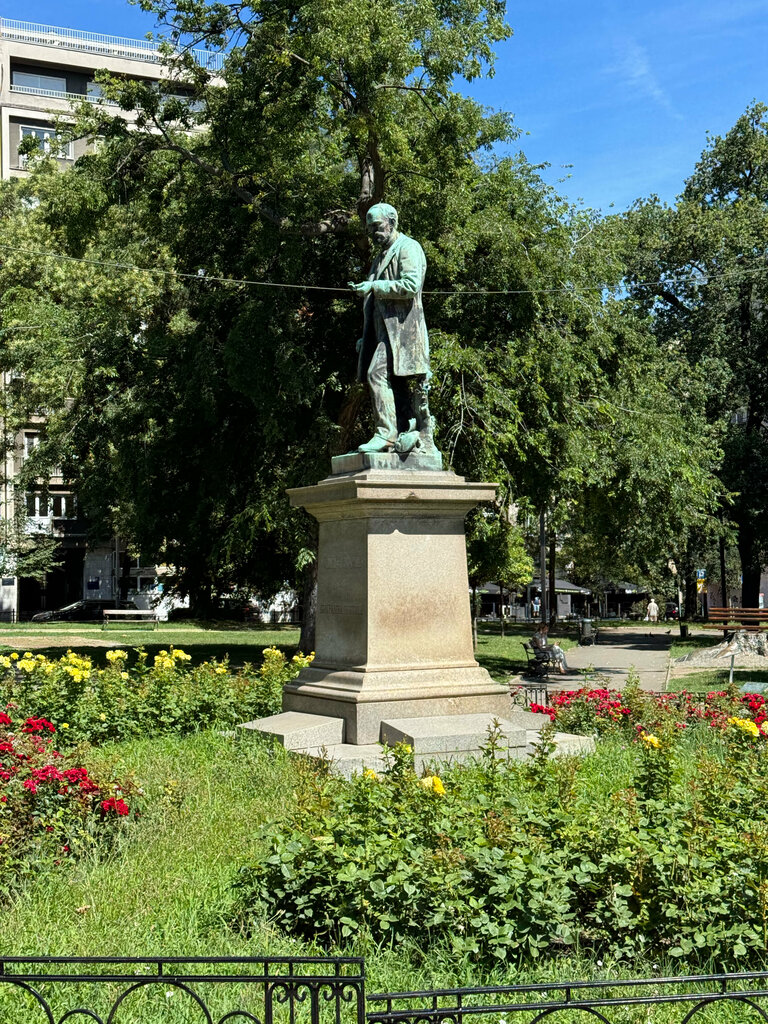 Anıt, heykel Памятник Иосифу Панчину, Belgrad, foto