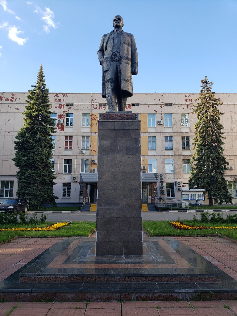 Anıt, heykel В.И. Ленин, Moskova, foto