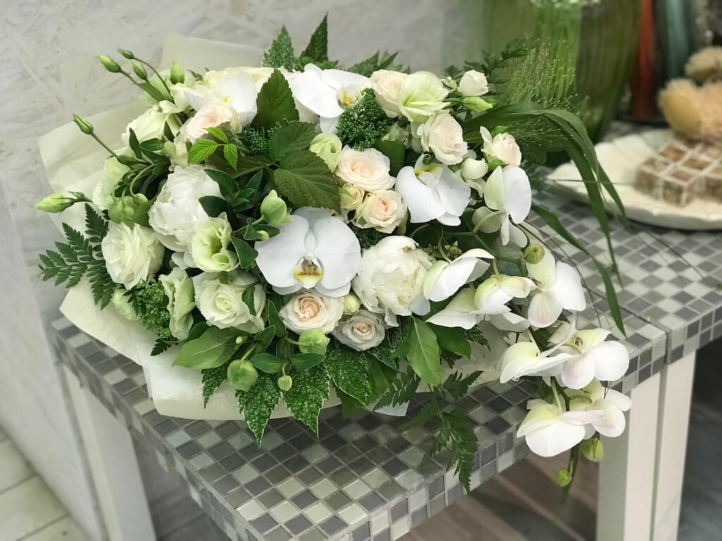 Çiçekçiler Кот и Клевер, Moskova, foto