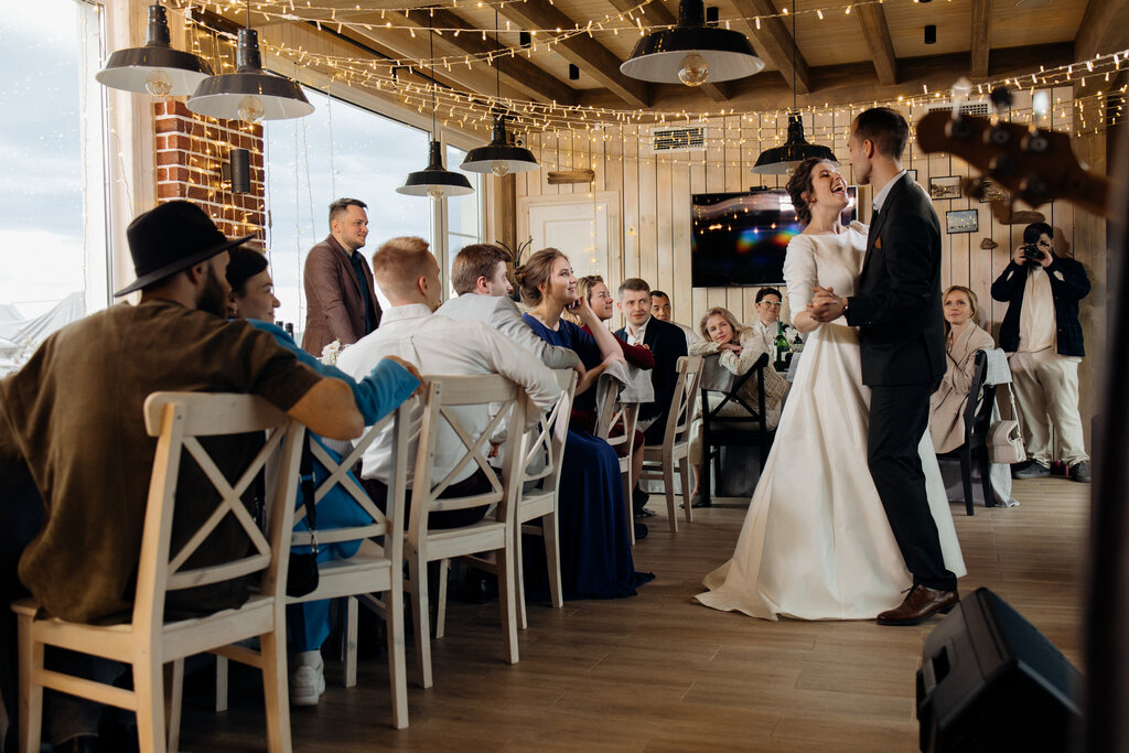 Düğün, toplantı salonu Рыбацкий причал, Karelya, foto