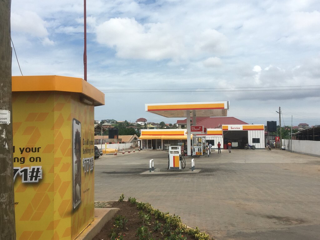 Benzin istasyonu Shell filling station, Dünya, foto